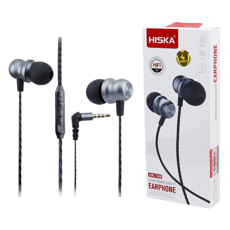 هندزفری سیمی هیسکا مدل HISKA HK-749 | فروشگاه لوازم جانبی موبایل مودب