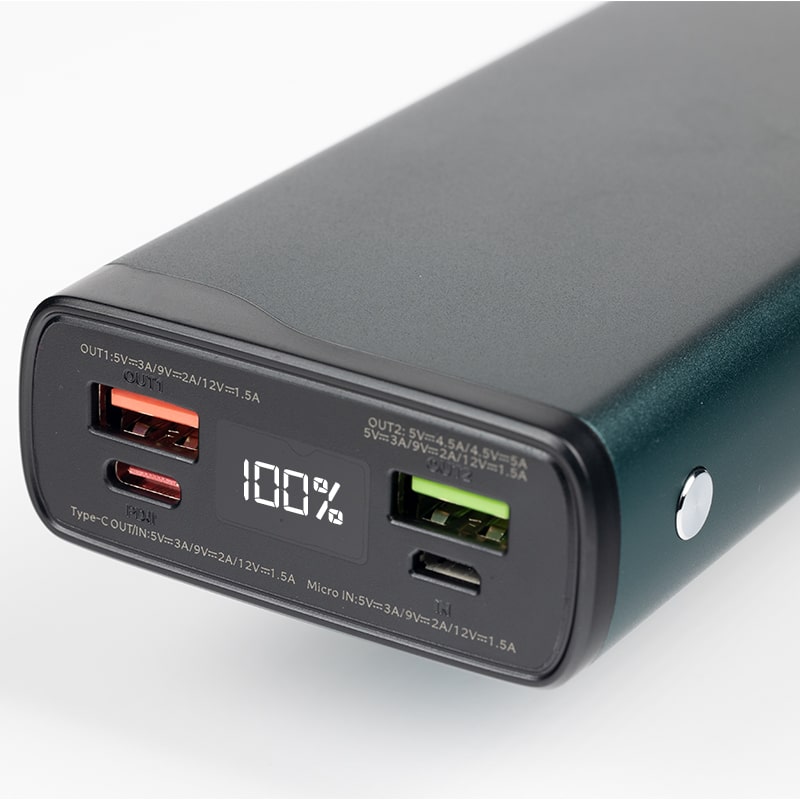 قیمت و خرید پاوربانک 20000 هیسکا مدل QI-212PD | فروشگاه لوازم جانبی موبایل مودب