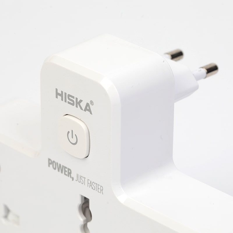 قیمت و خرید چندراهی برق Hiska مدل CH-5514 | فروشگاه لوازم جانبی موبایل مودب