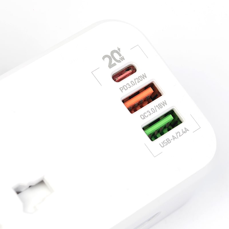 قیمت و خرید چندراهی برق Hiska مدل CH-5514 | فروشگاه لوازم جانبی موبایل مودب