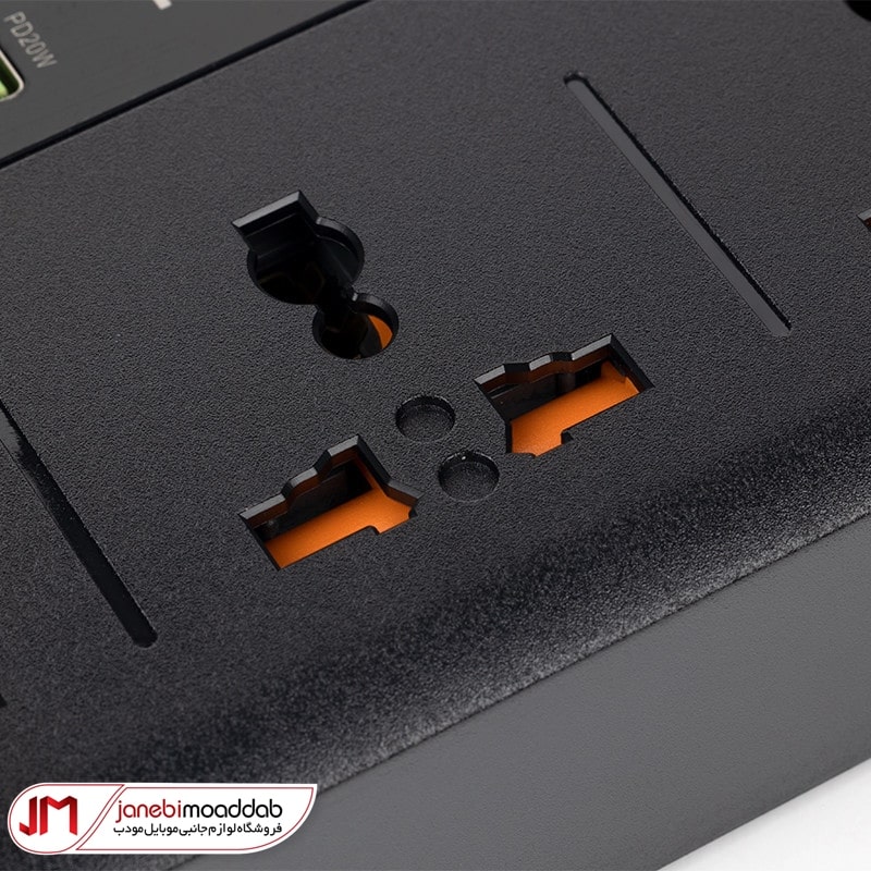 قیمت و مشخصات چندراهی برق هیسکا مدل CH-5520 | فروشگاه لوازم جانبی موبایل مودب