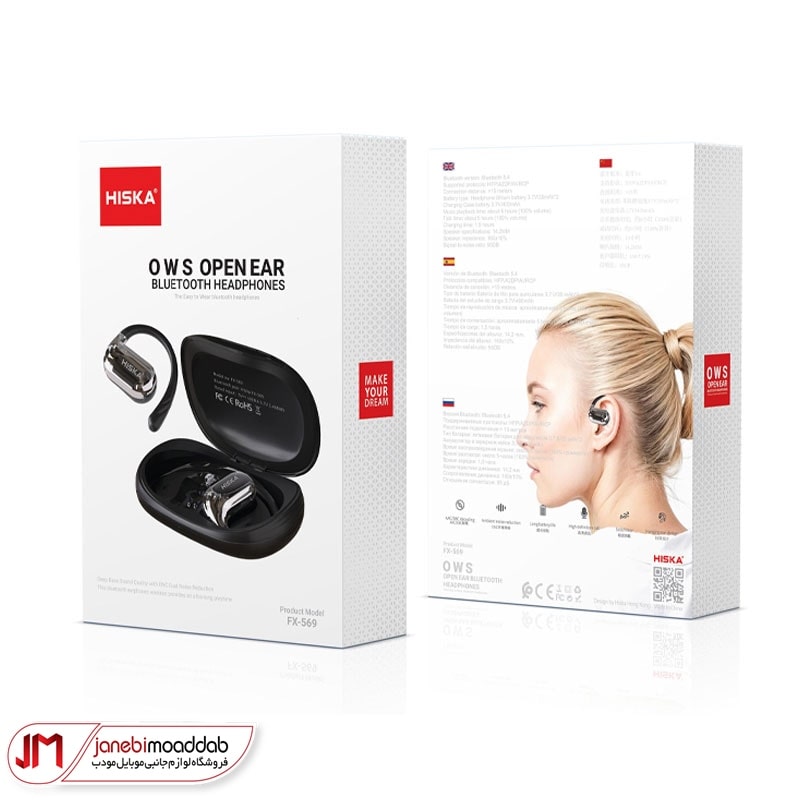 هندزفری بلوتوثی هیسکا مدل FX-569 [صددرصد اورجینال با گارانتی هیسکا] | فروشگاه لوازم جانبی موبایل ...