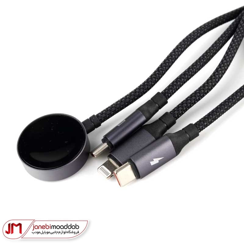 کابل شارژ سه کاره هیسکا مدل HISKA LX-31 (اورجینال با گارانتی) | فروشگاه لوازم جانبی موبایل مودب